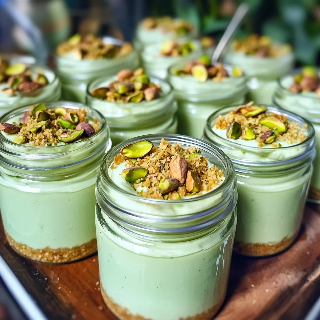 Keto Pistachio No-Bake Cheesecake: Irresistible & Easy Delight